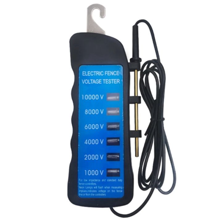 (BGSJ) Ranch Fence Voltage Tester 1000V Electronic Fence Voltage Tester ...