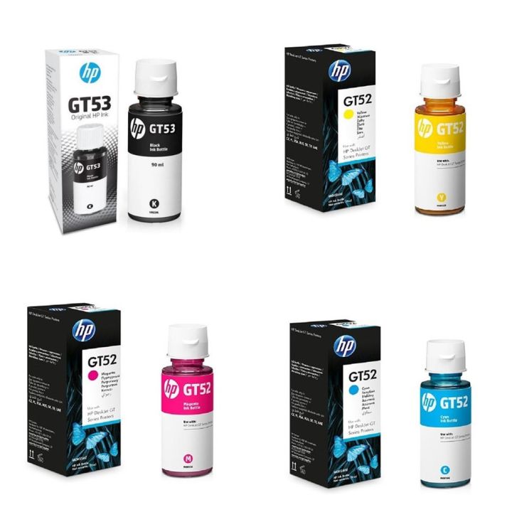 HP GT52 GT53 refill ink Compatible GT Series For GT5810/5820/5830/5840 ...