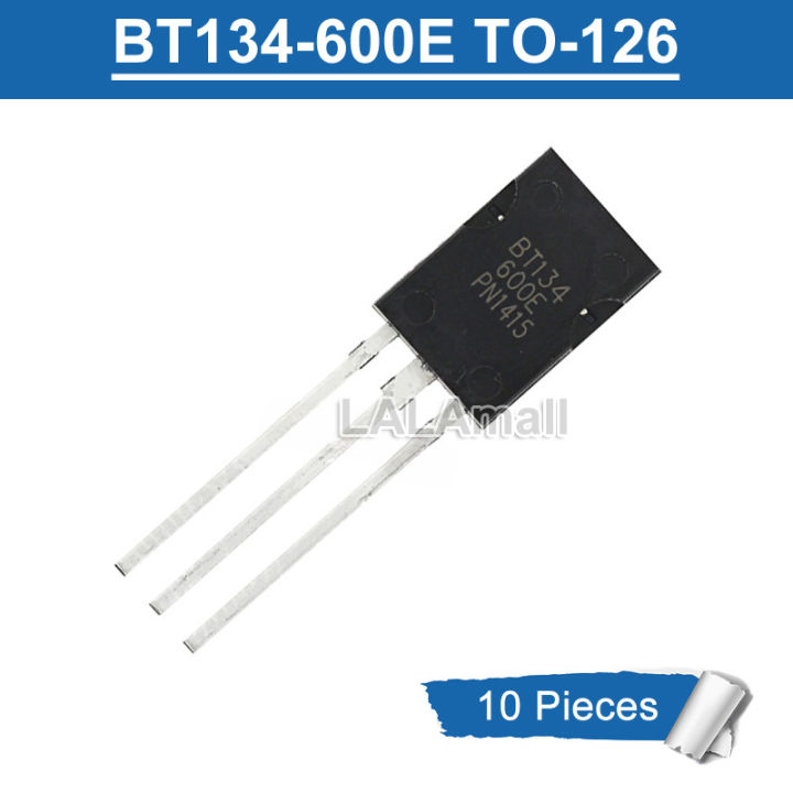 10pcs BT134-600E TO126 BT134 600E TO-126 4A/600V Triacs new original ...