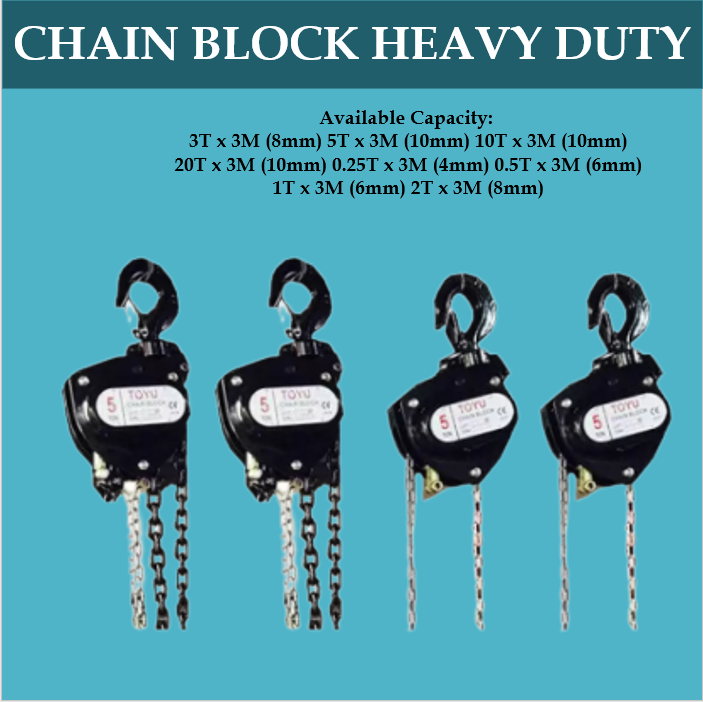 Mago Lifting Machinery III 0.25T -20T Chain Block Heavy Duty Chain ...