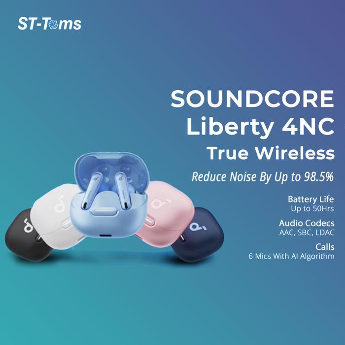 ANKER SOUNDCORE LIBERTY 4NC /4 NC TRUE WIRELESS TWS ANC LDAC - A3947 ...