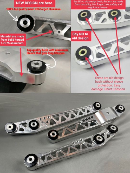 Function 7 Honda Civic EG SR3/4 EK SO4 Rear Lower Control Arm ...
