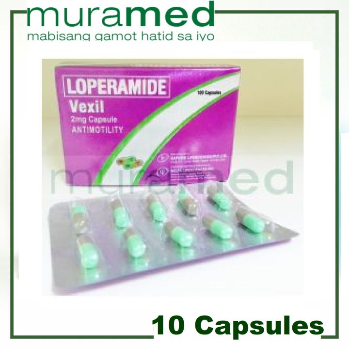 Loperamide HCl (Vexil) Capsule 10's | Lazada PH