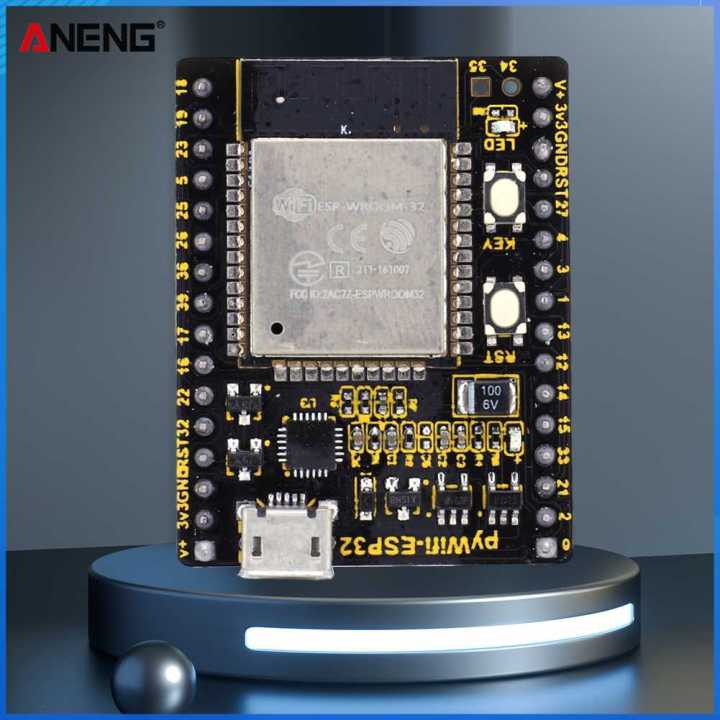 【ANENG】PYWIFI-ESP32 Micro Python IoT WiFi Learning Development Board DC3.6V-6V ESP32 WROON-32 ...