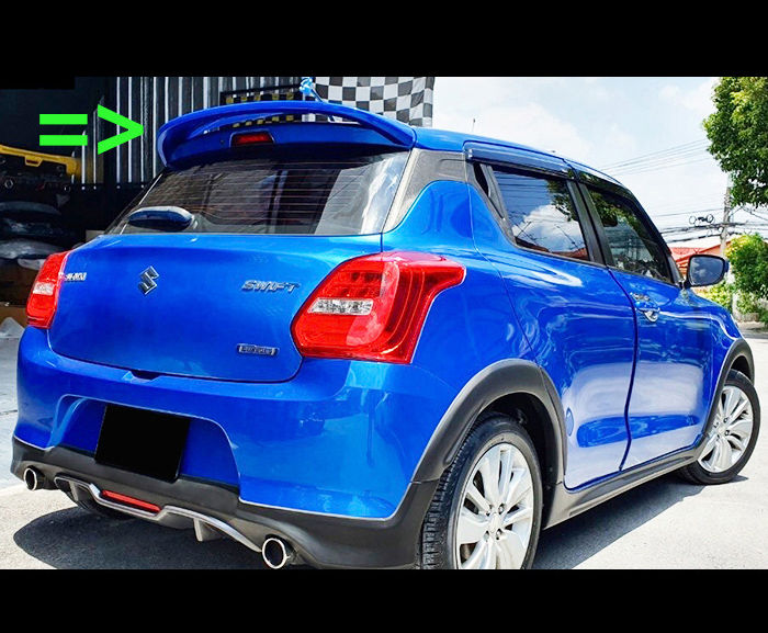 (ดำด้าน/ใส่ได้เลย) สปอยเลอร์ Spoiler Swift 2018 2019 2020 2021 2022 ...