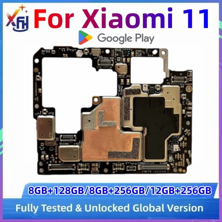 Original Unlocked Motherboard For 11 Mi 11 5G Mainboard Global Version ...