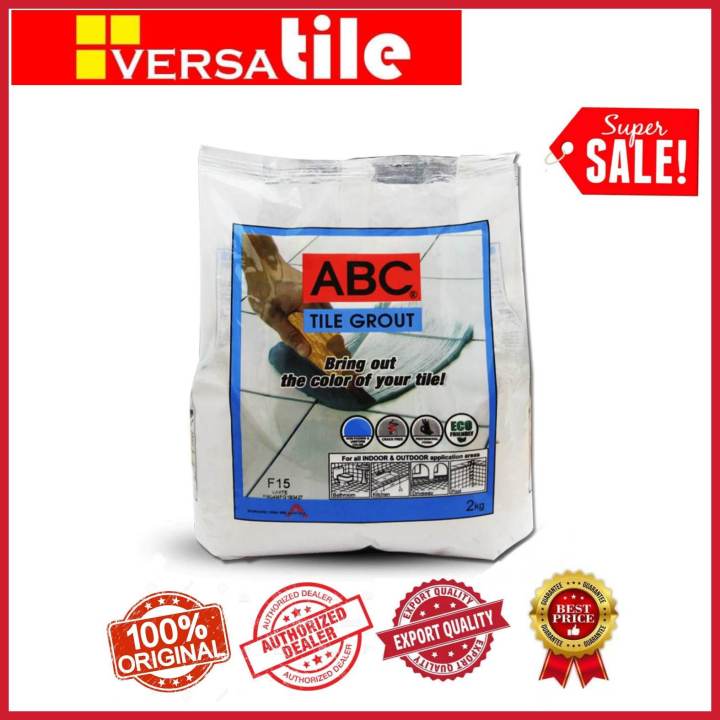 ABC Tile Grout Original 2kg. Tile Gap Filler All Colors Available ...