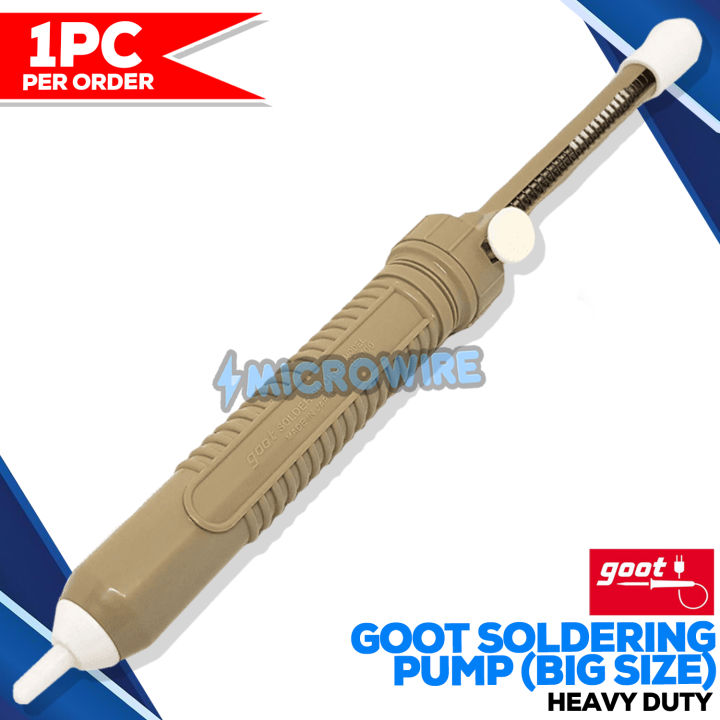 GOOT Soldering Pump BIG Heavy Duty Desoldering Tool | Lazada PH