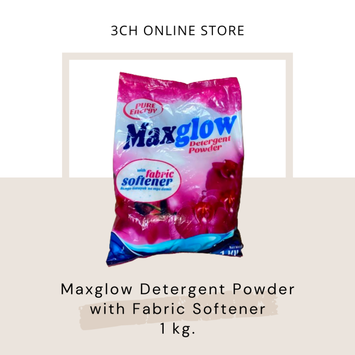 Maxglow Detergent Powder with Fabric Softener - 1 kg. | Lazada Philippines