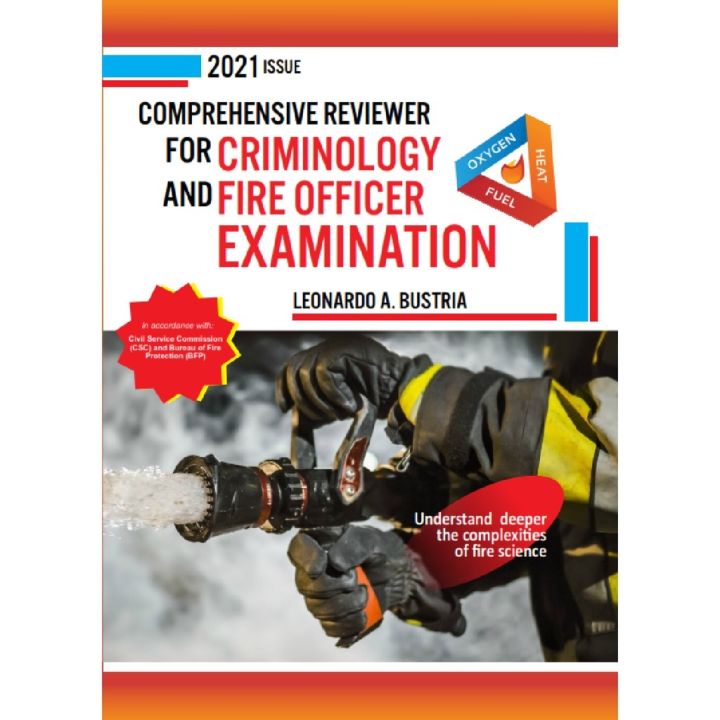 book Comprehensive Reviewer for Criminology and Fire Officer ...