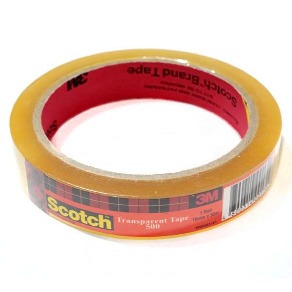 3M Scotch Transparent Tape 500 18mm x 50m | Lazada PH