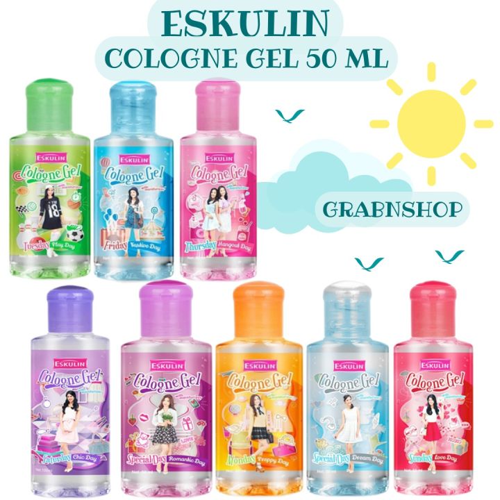 Eskulin Cologne Gel Botol 50ml | Lazada Indonesia