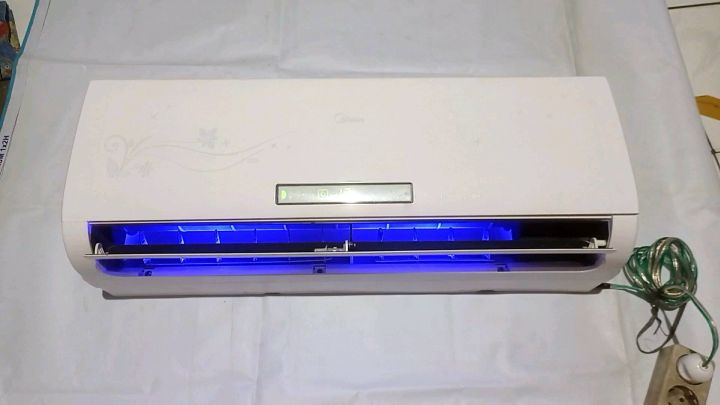 KIPAS ANGIN MODEL AC FREE REMOT POLOS + GELL PENDINGIN (SET LENGKAP ...