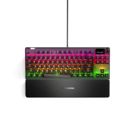 STEELSERIES APEX 7 Mechanical Gaming Keyboard – OLED Smart Display ...