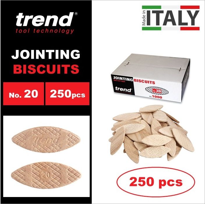 Trend No. 20 Jointing Biscuits (1 pack - 250 pieces) | Lazada PH