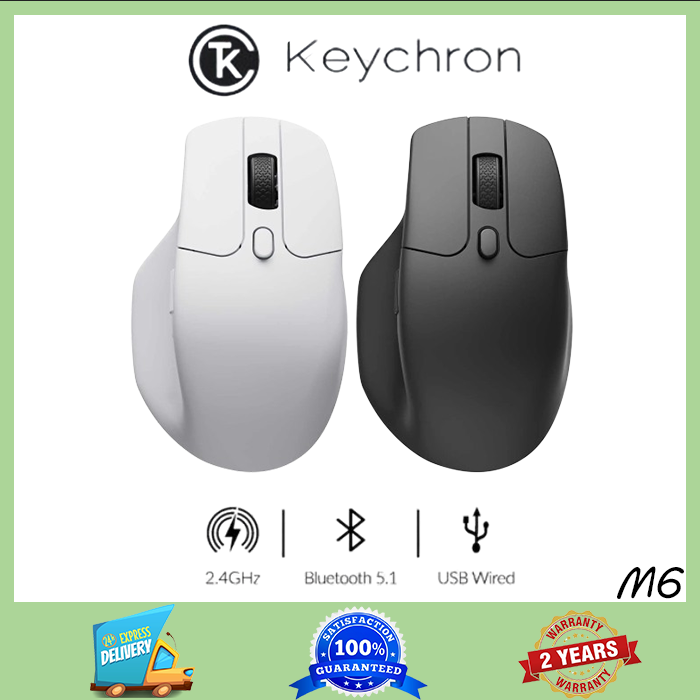 KeyChron-M6 Wireless Optical Mouse 4K Version Detection Speed 2.4GHz ...