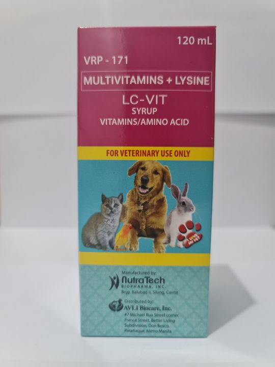 LC Vit Multivitamins for Pets 120mL | Lazada PH