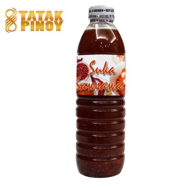TATAK PINOY Suka Sawsawan Hot Chili Vinegar 500ml | Lazada PH