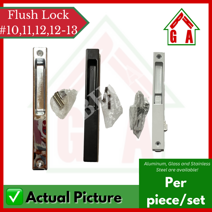 Unicorn Flush Lock # 10,11,12,12-13 Sliding Door and Window | Lazada PH
