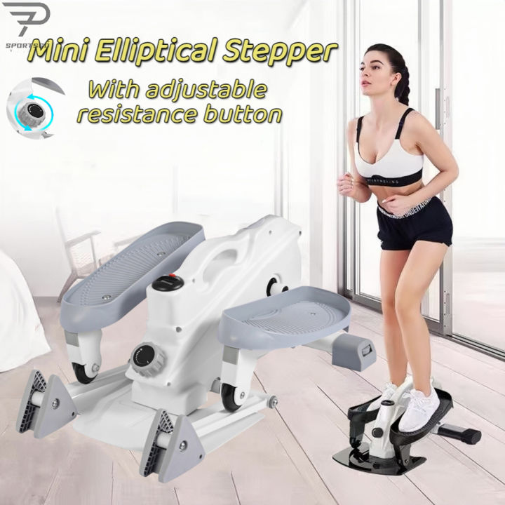 Elliptical Pedal Exercise Mini Stepper Step Machine Foot Stepper Leg ...