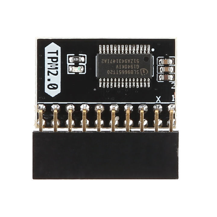 【New Arrival】 TPM 2.0 Encryption Security Module 20 Pin Motherboard Card Replacement Part Module ...