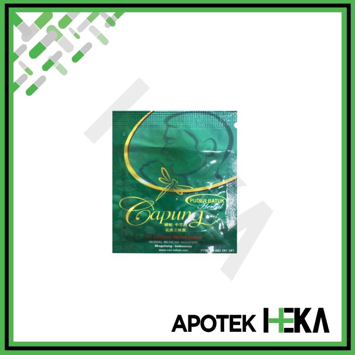 Puder Batuk Cap Capung 1 Sachet - Obat Batuk Herbal | Lazada Indonesia