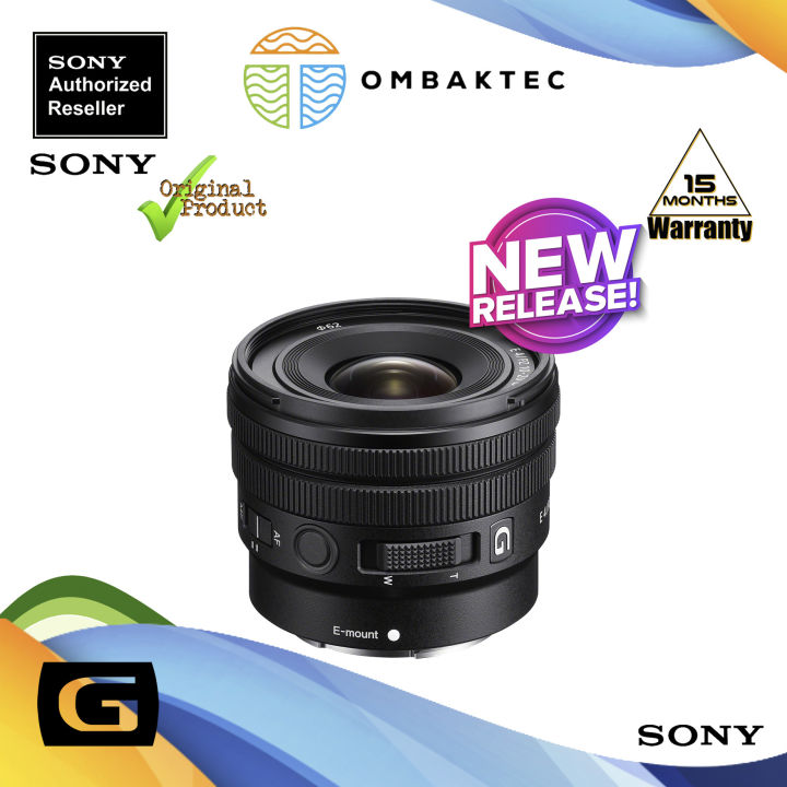 Sony E 10-20mm f/4 PZ G World’s smallest and lightest constant F4 ultra ...