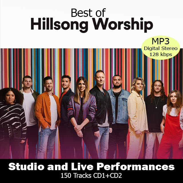 BEST OF HILLSONG WORSHIP 150 Tracks Mp3 music CD | Lazada PH