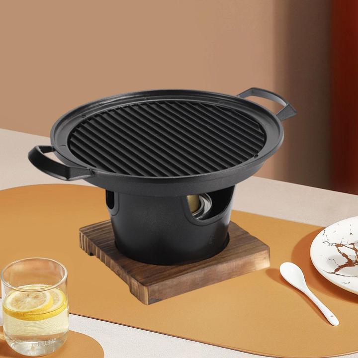 Hierly Mini Hibachi Grill Tabletop,Barbecue Grill Kitchen Use Charcoal ...