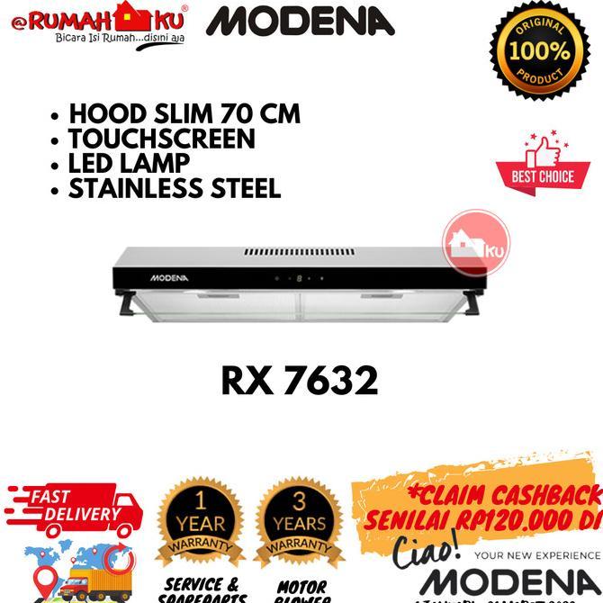 COOKER HOOD MODENA RX 7632 | Lazada Indonesia