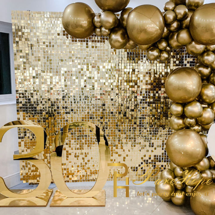 Shimmer Wall Backdrop Square Sequin Shimmer Backdrop, Photo Backdrops ...