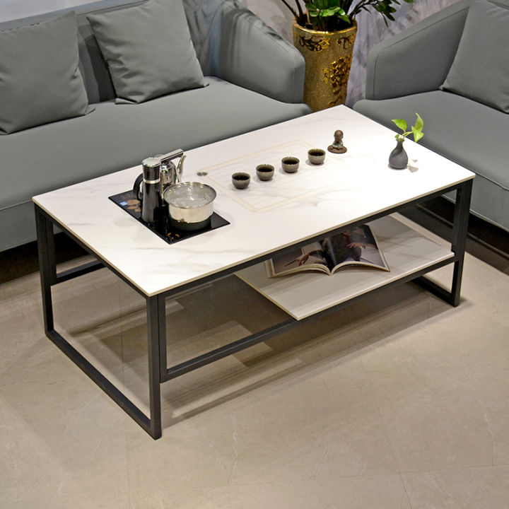 【Pre-order】Kung Fu tea table modern simple sofa tea table combination ...