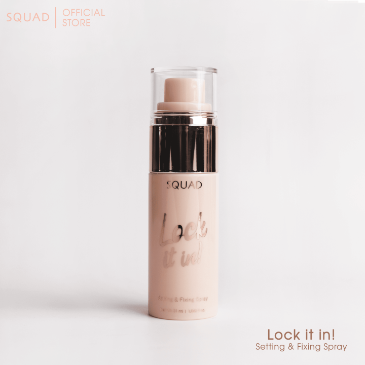 Squad Cosmetics Lock It In Setting & Fixing Spray | Lazada PH