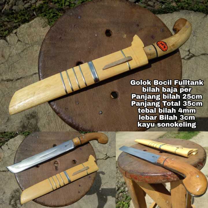 Pisaw tumpul latihan silat golok tidak tajam training | Lazada Indonesia