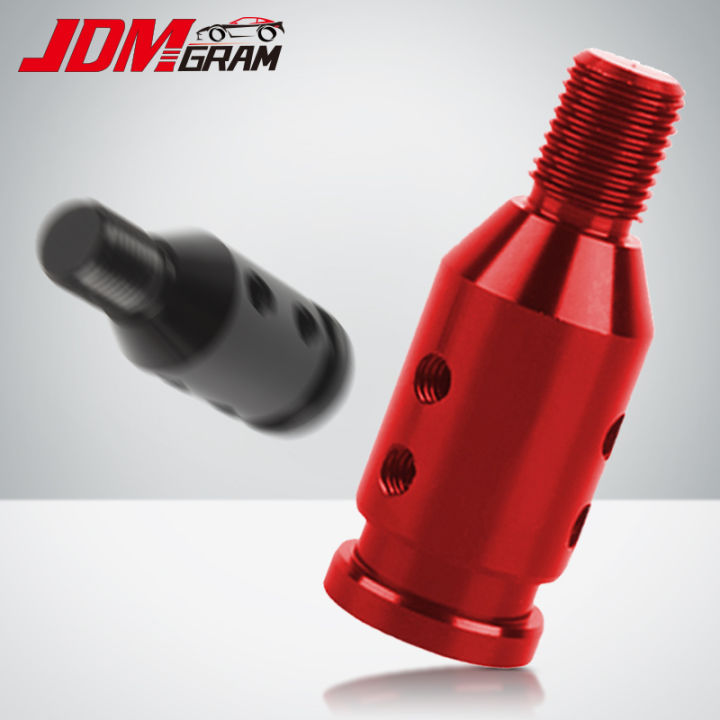 JDMGRAM Aluminum Car Shift Knob Adapter Universal Manual Auto Gear ...