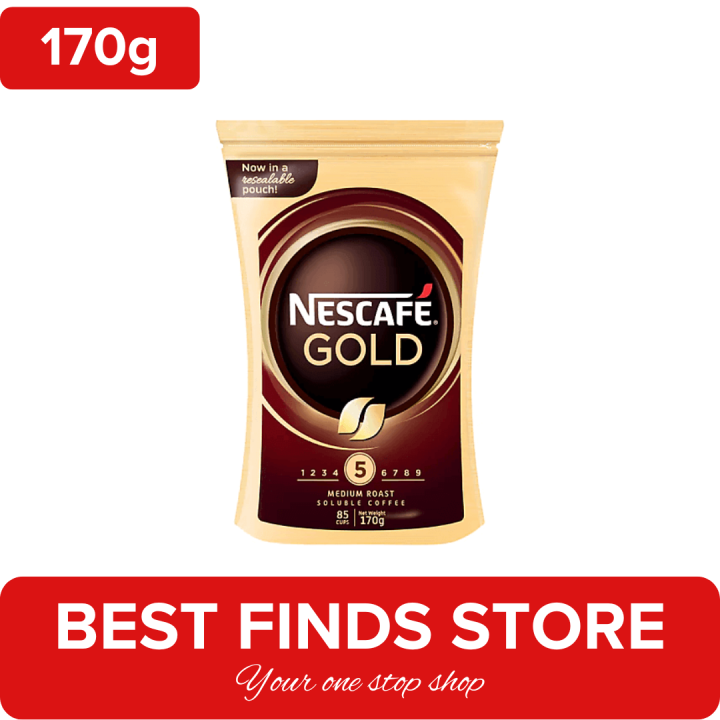 Nescafe Gold Instant Coffee Medium Roast, 170g | Lazada PH