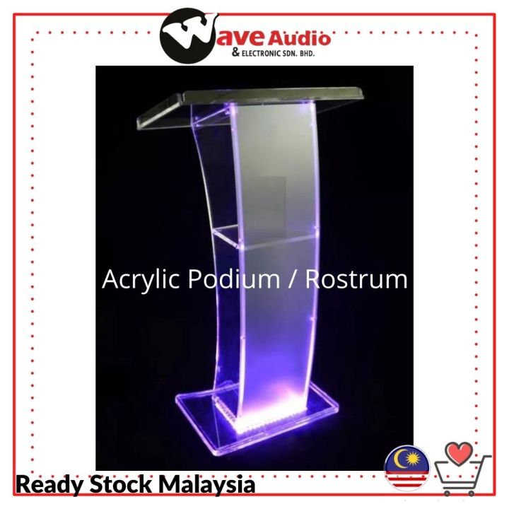 Acrylic Rostrum / Podium - LED Acrylic Rostrum Arcylic rostrum | Lazada