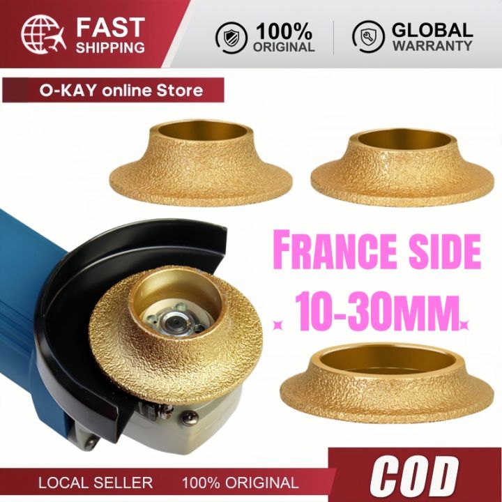 O-KAY Brazing Diamonds Marble Edging Discs Angle Grinder Grinding Wheel ...