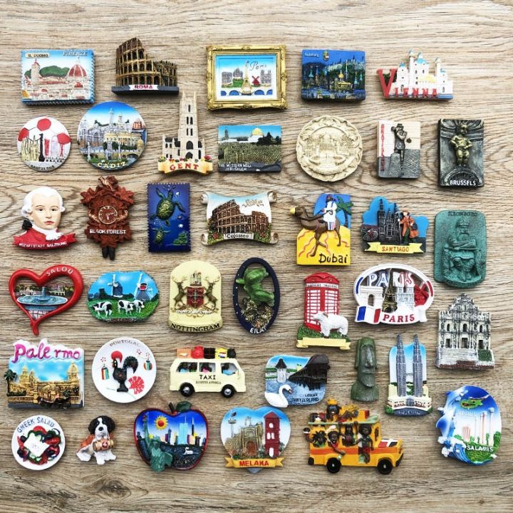 ♘♦ World Travel Souvenirs Fridge Magnets Spain Belgium Germany ...