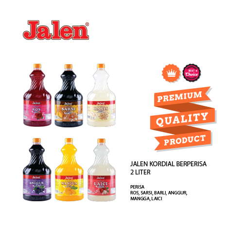 JALEN KORDIAL 2 LITER BERPERISA ANGGUR, BARLI, ROSE, MANGGA, SARSI ...