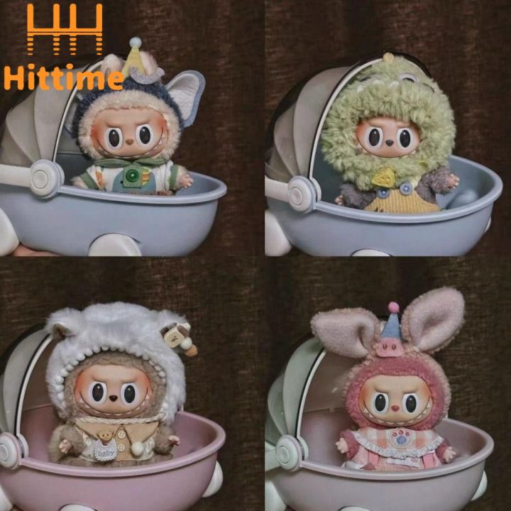 Hittime Sevenhome3e 17 Cm Labubu Cradle Carriage, 17 Cm Labubu Tuk Eye ...