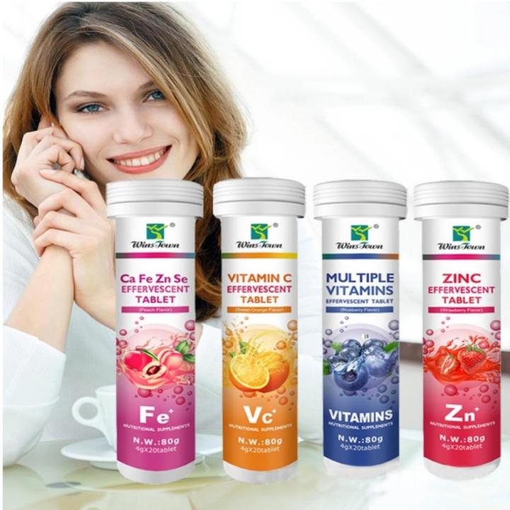 VITA Vitamin C Effervescent Tablets Children and s Supplement VC ...