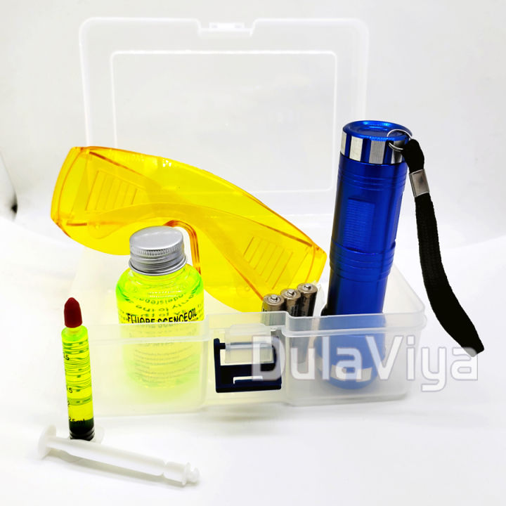 Automotive Fluorescent Leak Detection Auto Air Conditioning R134a ...