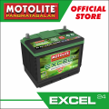 Motolite EXCEL (24mos Warranty) Maintenance Free Car/Automotive Battery ...