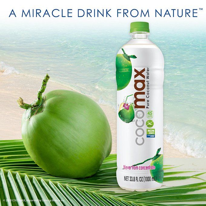 COCOMAX 100% PURE COCONUT WATER 1000ML | Lazada