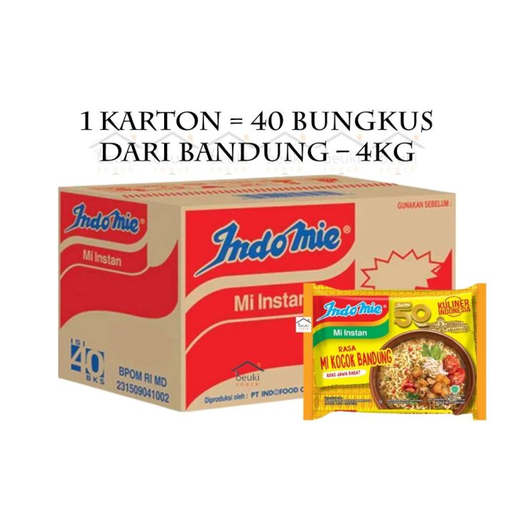 Indomie Karton Kuliner Kuah Mi Kocok Bandung Khas Jawa Barat | Juragan ...