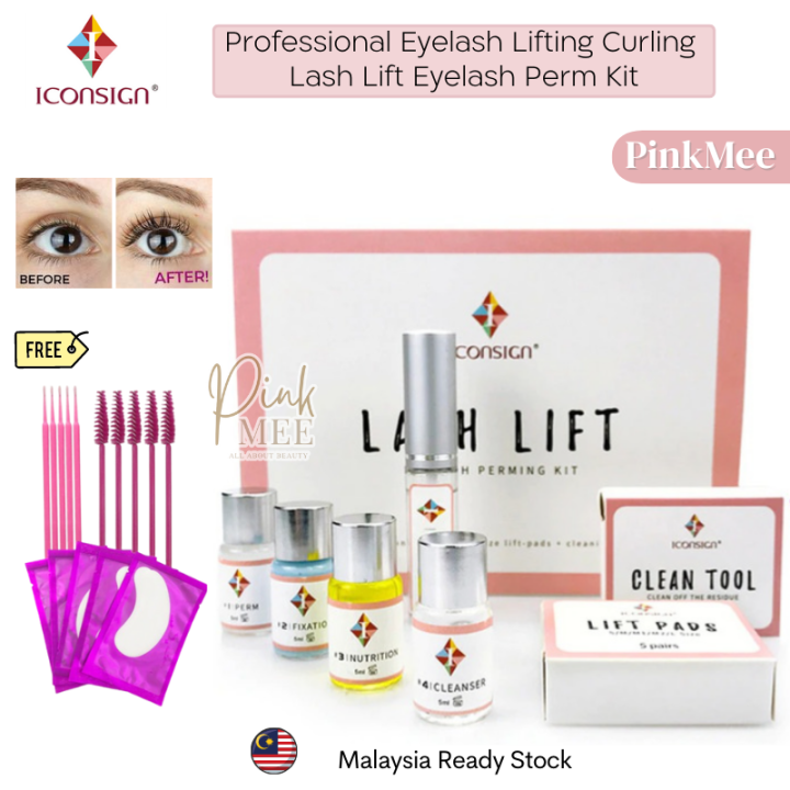 Iconsign Professional Eyelash Lifting Curling Lash Lift Eyelash Perm ...