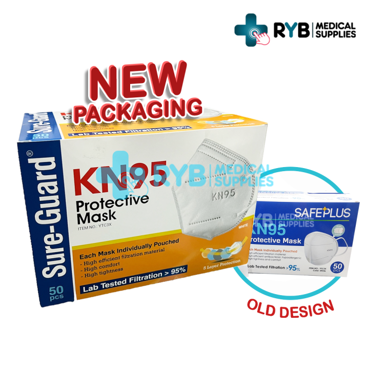 KN95 Protective Mask FDA APPROVED Safeplus brand (SOLD PER PIECE) 5 ...