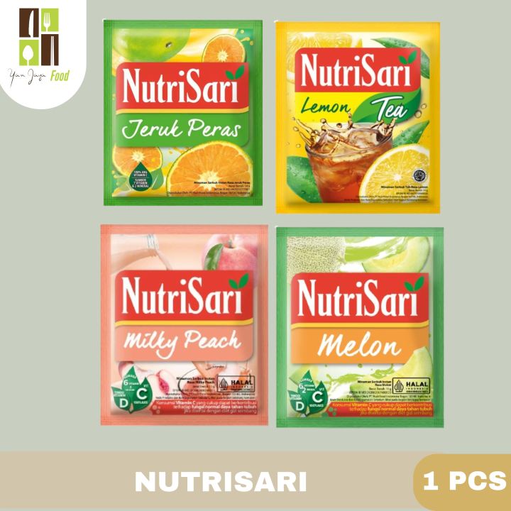 Nutrisari Minuman Serbuk / Instan / Seduh / Jeruk Peras / Lemon Tea ...