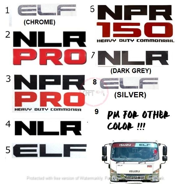 CFS274 ISUZU NPR PRO LORRY TRUCK EURO 2 NLR NPR PRO NPR150 PRO 130 HDC ...